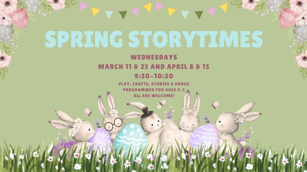 Spring Storytimes | Boyceville Public Library